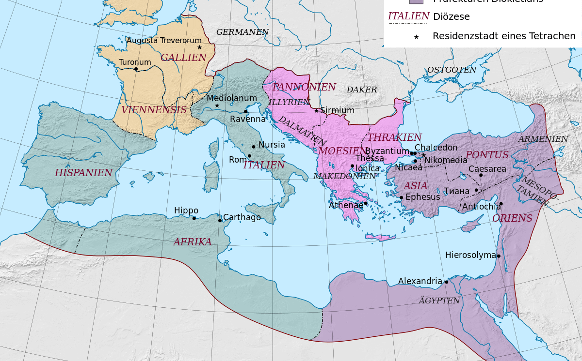 Römische Tetrarchie - Geschichte kompakt